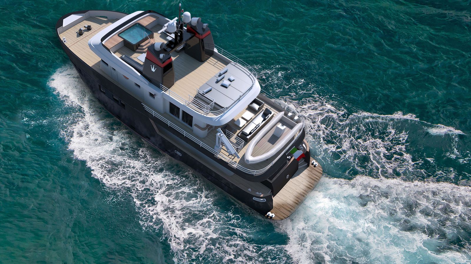 New build Ocean King 100 explorer yacht sold